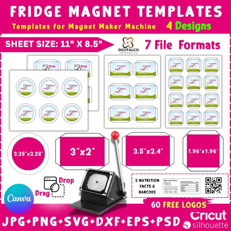 Photo Magnet Maker Machine - Etsy