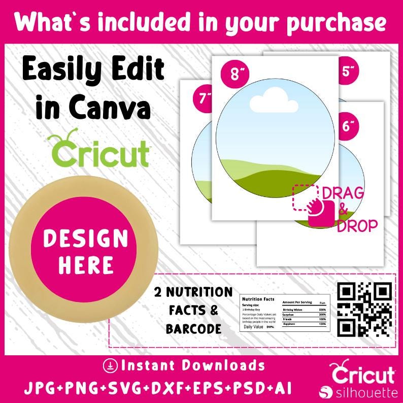 Plate Charger Template Bundle, Paper Plate Templates, Plate Chargers ...