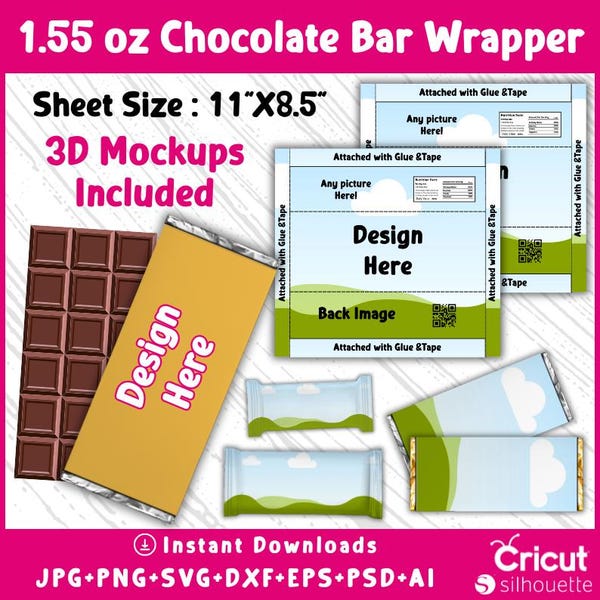 Aldi Chocolate Wrapper Template - Etsy Australia
