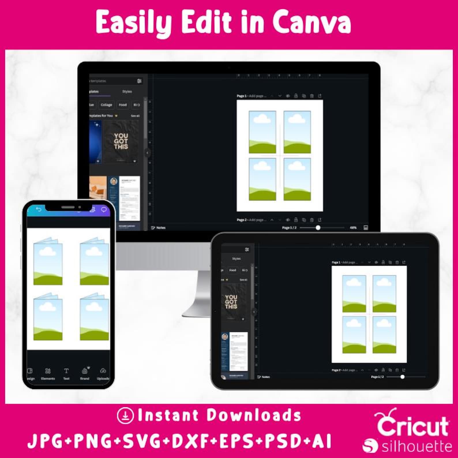 Editable Booklet Canva Template: Booklet Canva Template, Editable ...