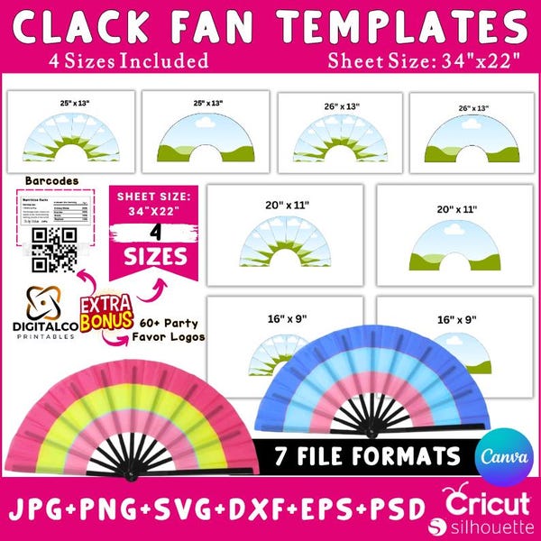 Custom Hand Fan - Etsy