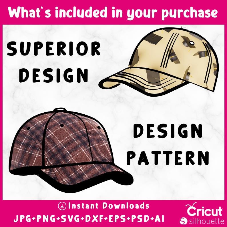 Baseball Cap Canva Template, Trucker Hat Template, Baseball Cap Template, Caps Canva Frame, Hat ...