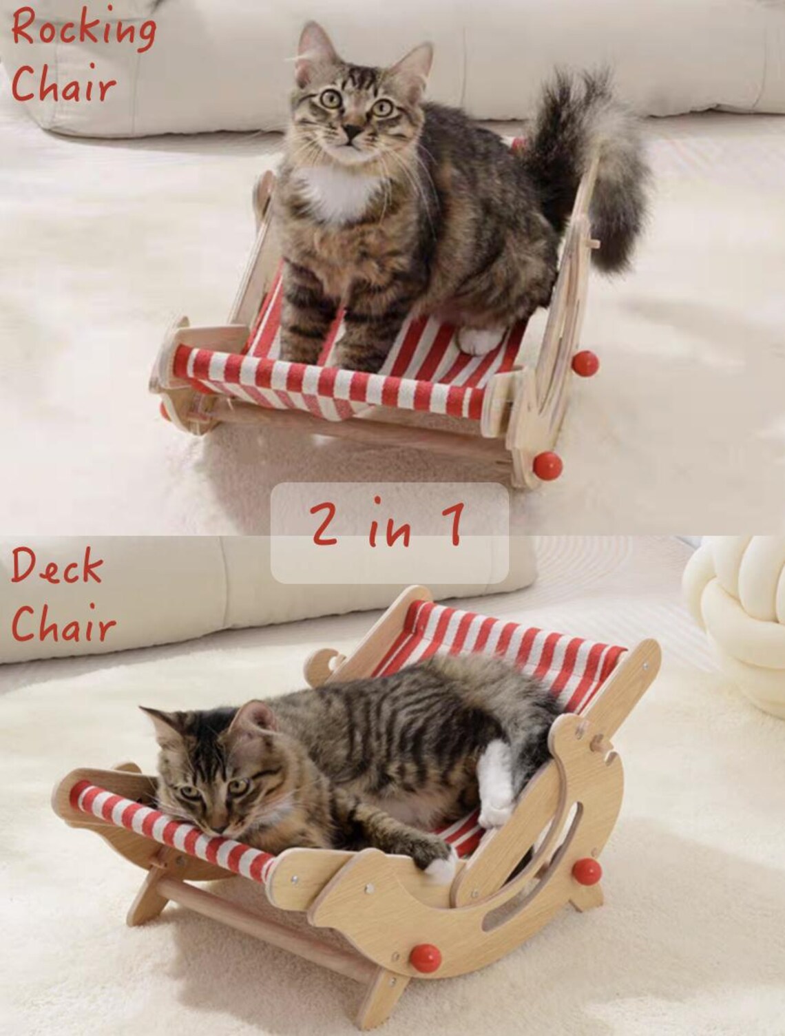 Cat Rocking Chair - Cosy Pet Furniture - Gift for Pets - Etsy