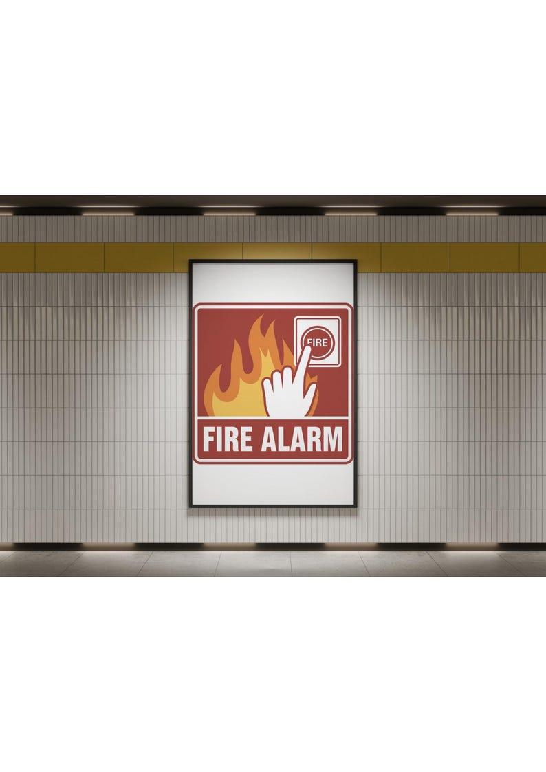 Emergency Business Signs Pack: 35 Modern Canva Templates for Quick Exit ...