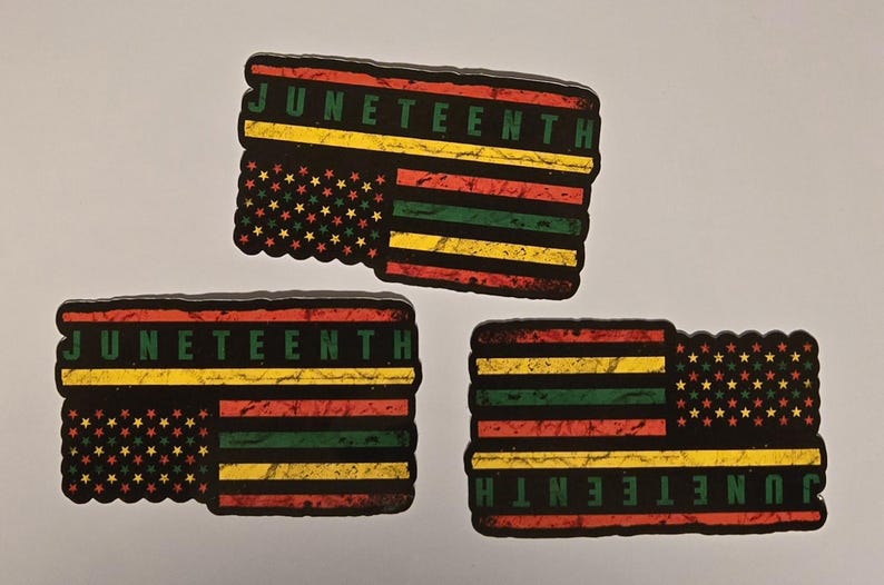 Black Juneteenth Sticker Pack - 20 Stickers - Etsy