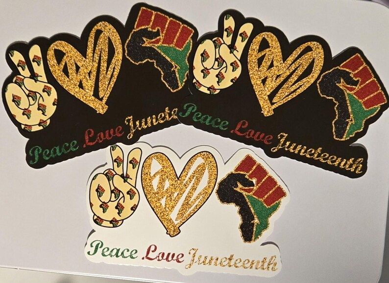 Black Juneteenth Sticker Pack - 20 Stickers - Etsy