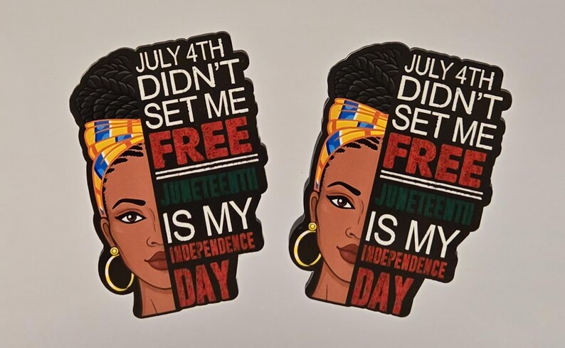 Black Juneteenth Sticker Pack - 20 Stickers - Etsy