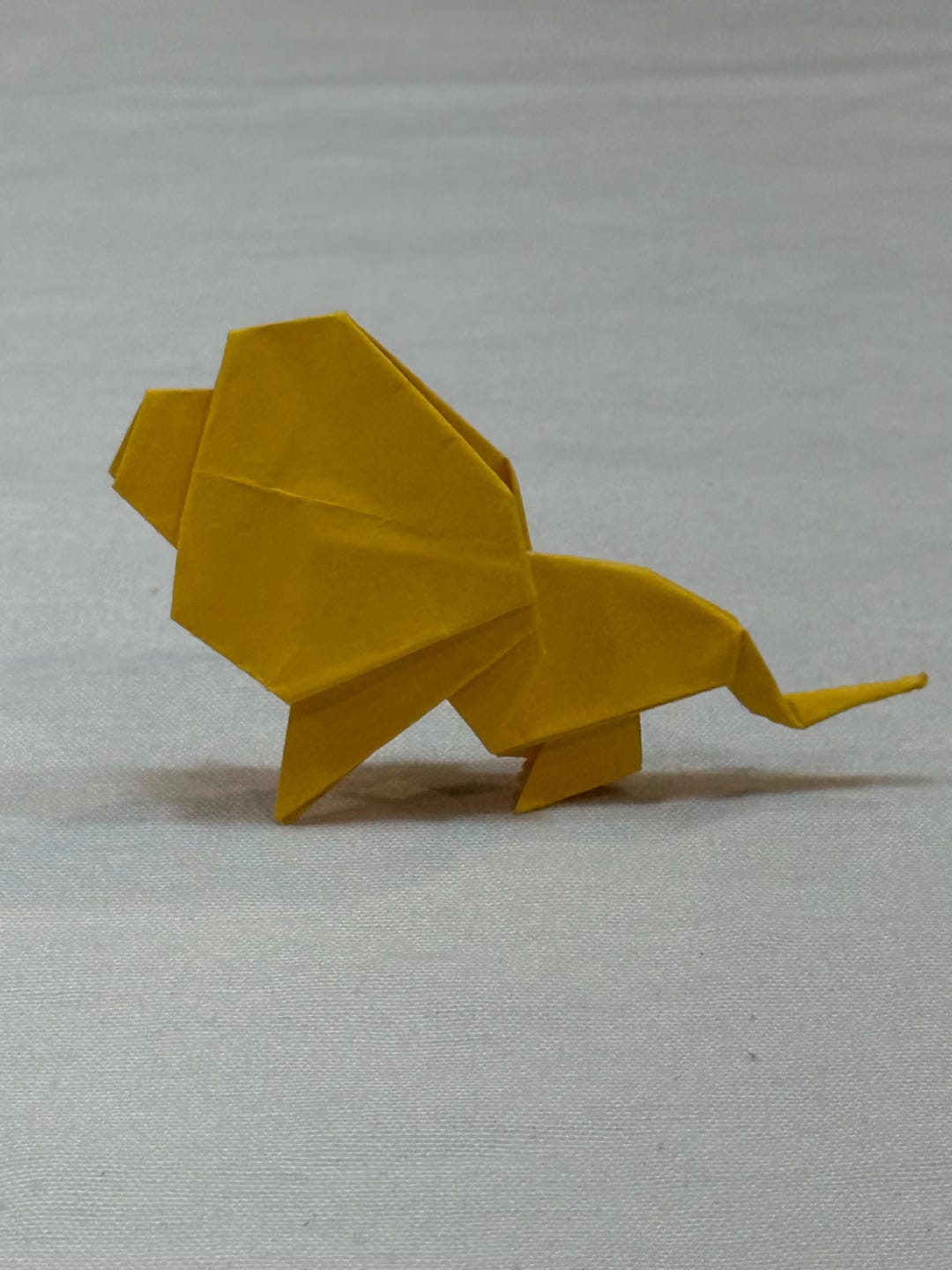 Majestic Origami Lion | Handmade Paper Safari Animal | Unique Jungle ...
