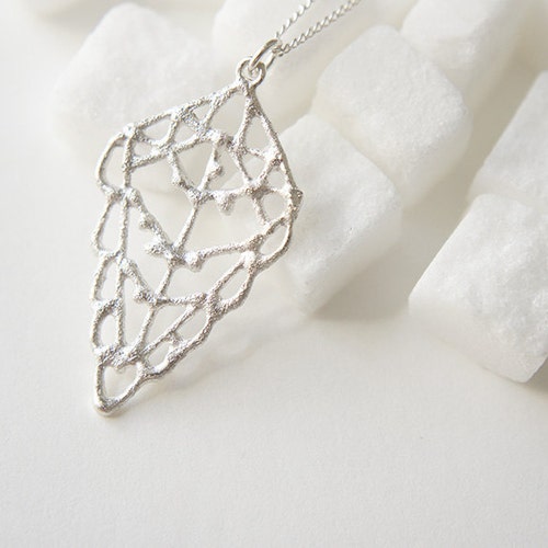 ZITUN Silver Necklace Moroccan Sugar Woman Strength - Etsy