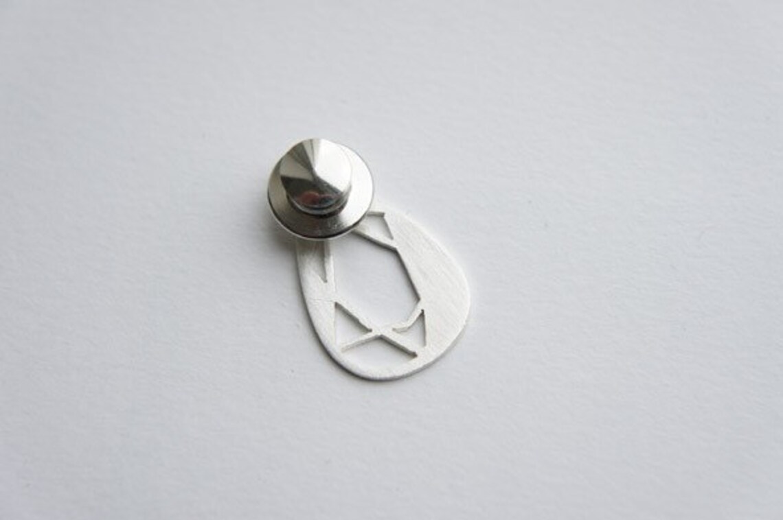 GEM BROOCH 199 Carat Series Sterling Silver Bridesmaid - Etsy