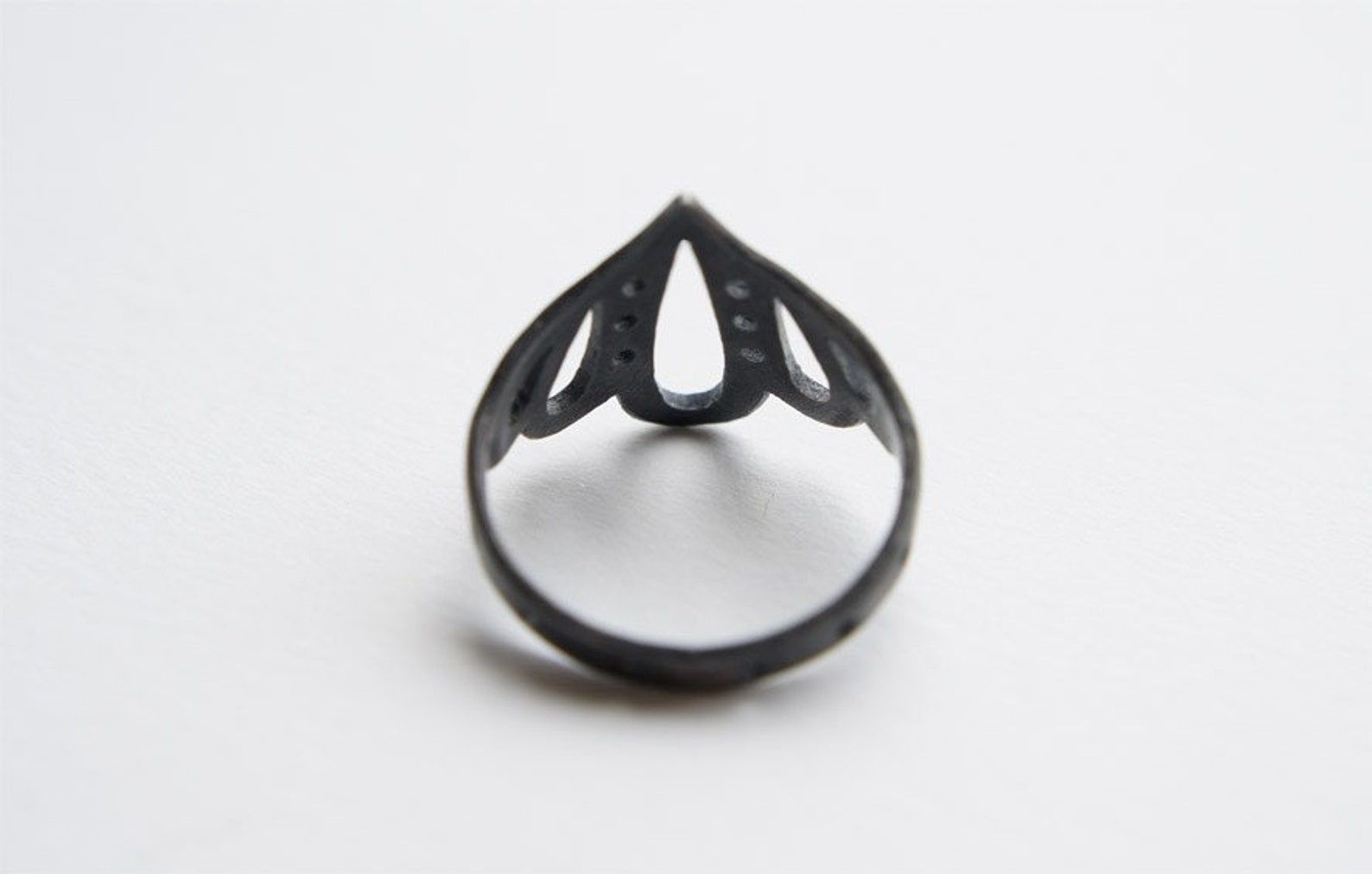 LINGERIE RING 004 Sterling Silver Hand Cut by Gemagenta - Etsy