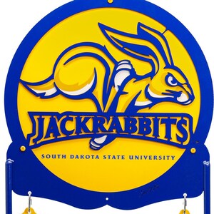 SDSU Jackrabbits Collegiate Logo Metal Yard Sign - Etsy