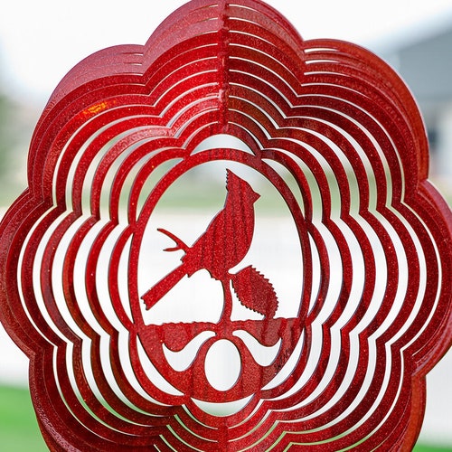 Ohio State Buckeyes Multi Color Swirly Metal Wind Spinner - Etsy