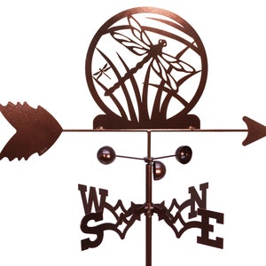 Hand Made Dragonfly Weathervane New - Etsy