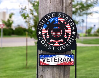 Us Coast Guard Metal Sign - Etsy