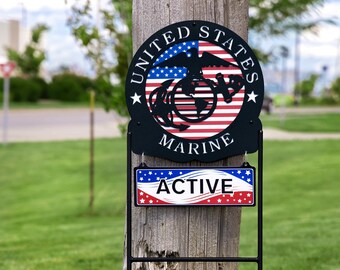 Marine Yard Sign - Etsy