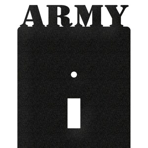 Armed Services US Army Military Light Switch Plate Cover - Etsy