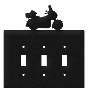Motorcycle Full Dressed Light Switch Triple Plate Cover - Etsy