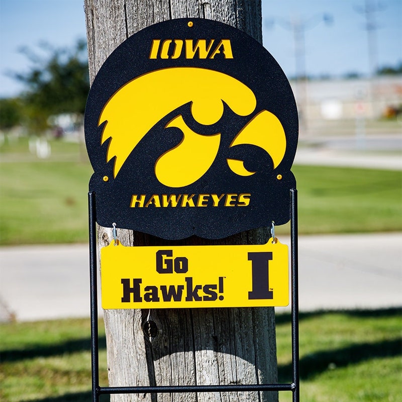 Iowa Hawkeye Sign - Etsy
