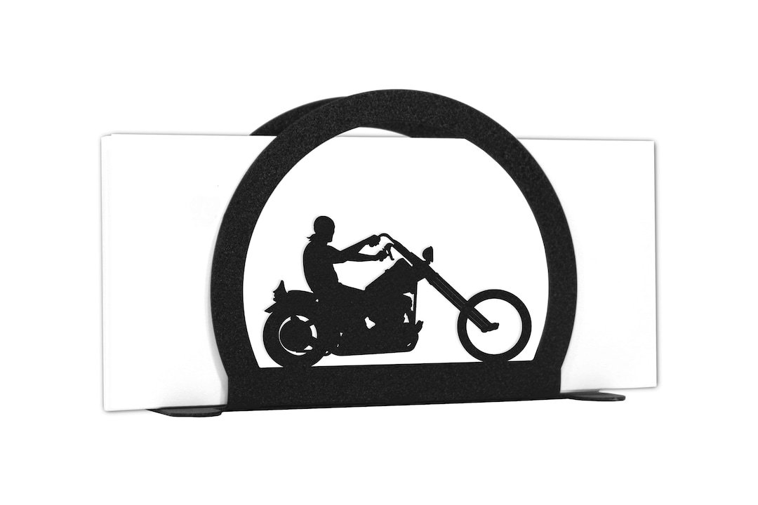 Easy Rider Motorcycle Metal Letter Napkin Card Holder - Etsy