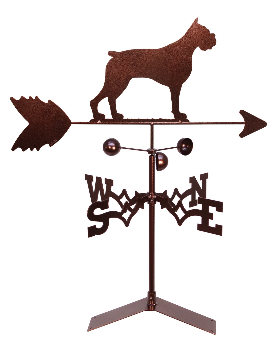 Hand Made Boxer Dog Weathervane NEW - Etsy