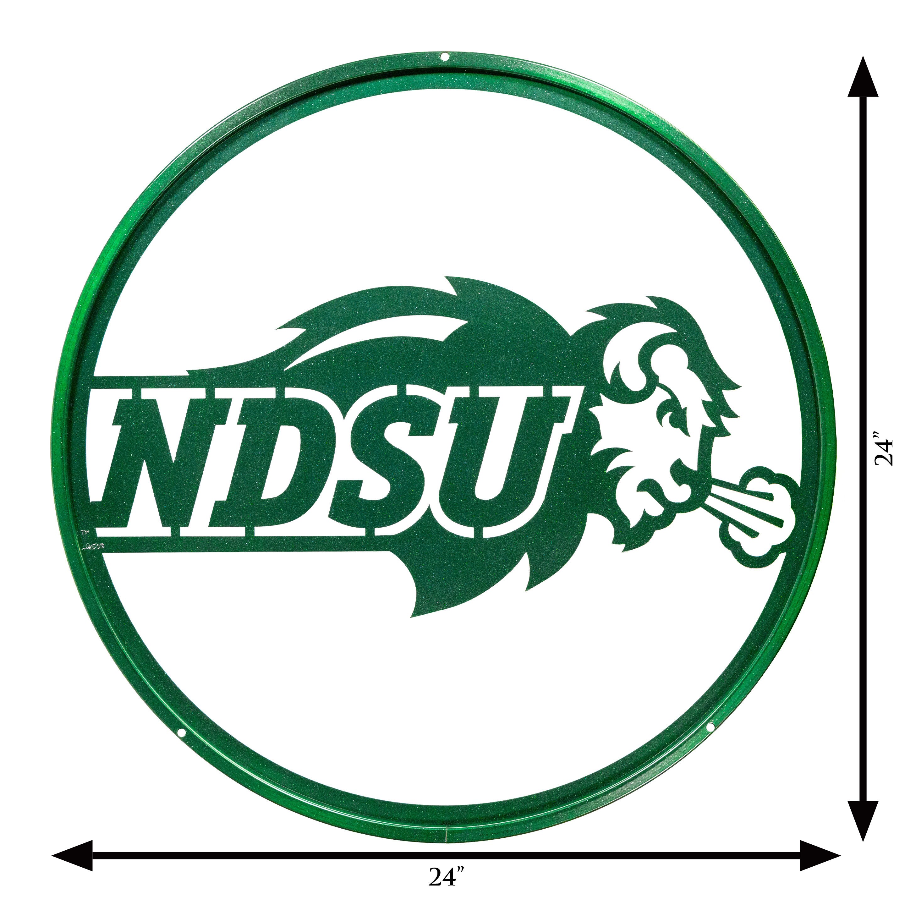 Ndsu Bison Logo YouTheFan NCAA North Dakota State Bison 3D Logo Series