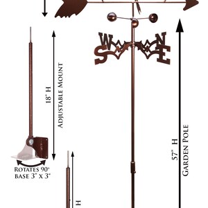 Hand Made Parrot Bird Weathervane NEW - Etsy