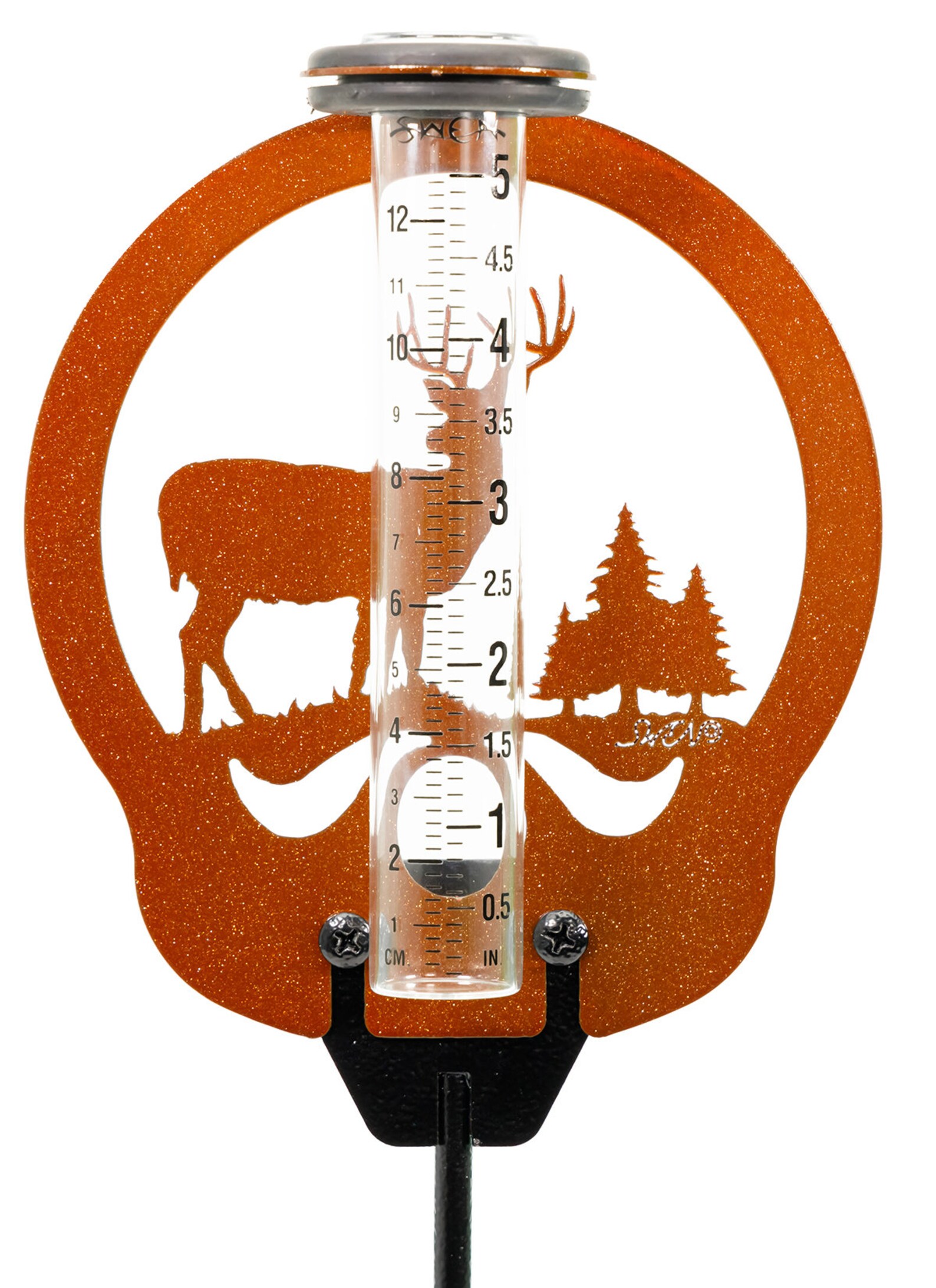 Hand Made Deer Rain Gauge - Etsy