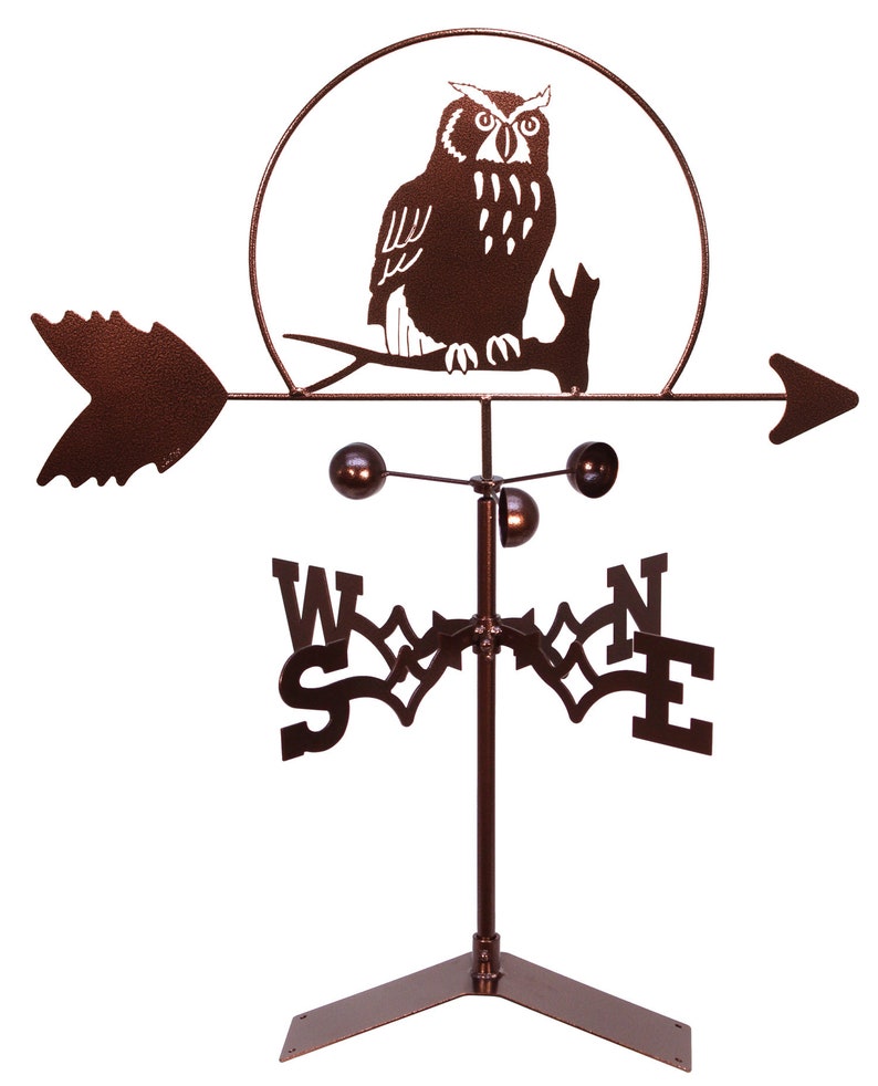 Hand Made Owl Hooter Bird Weathervane NEW - Etsy