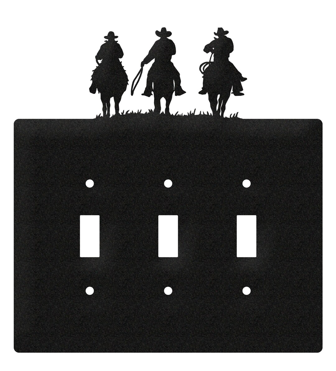 Three Cowboys Western Light Switch Triple Plate Cover - Etsy