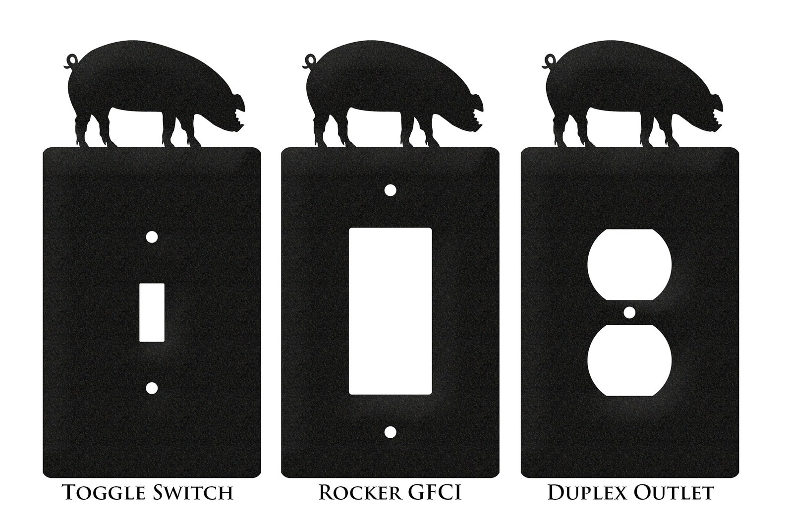 Pig Hog Piggy Light Switch Double Plate Cover - Etsy