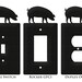 Pig Hog Piggy Light Switch Double Plate Cover - Etsy