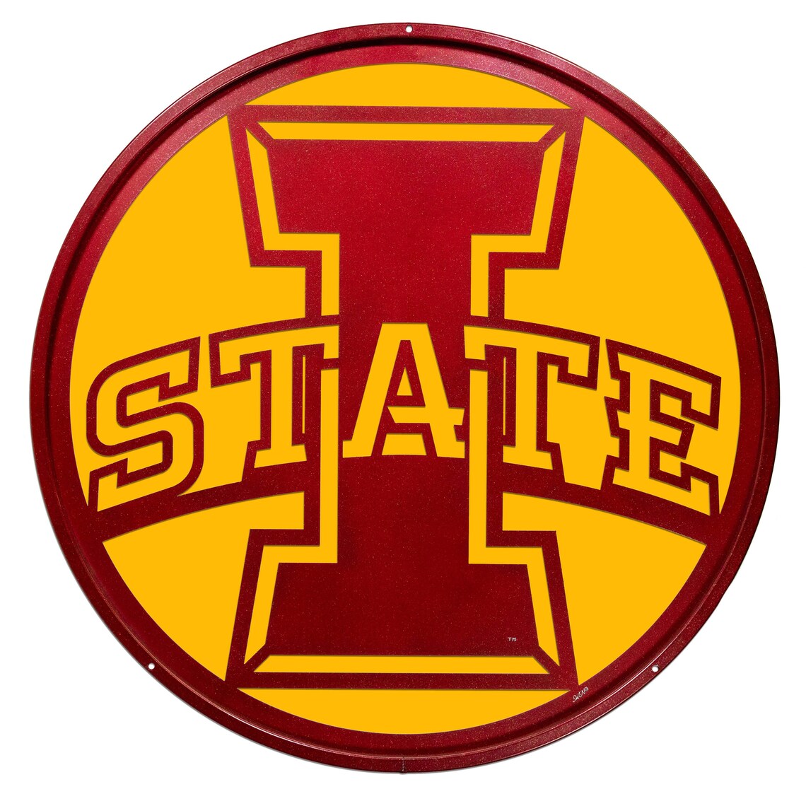 Hand Made Iowa State I State Scenic Art Wall Design NEW - Etsy