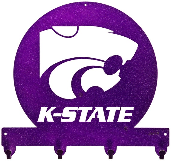 Kansas State Wildcats Metal Key Chain Holder Hanger | Etsy