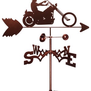 Hand Made Easy Rider Motorcycle Weathervane NEW - Etsy