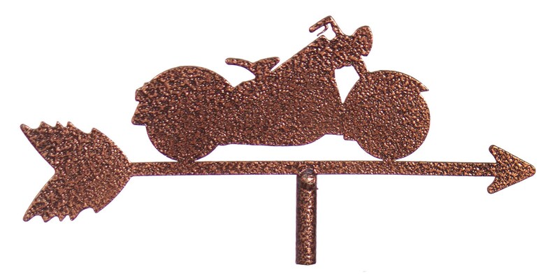 Mini Antique Motorcycle Flower Pot Weathervane - Etsy