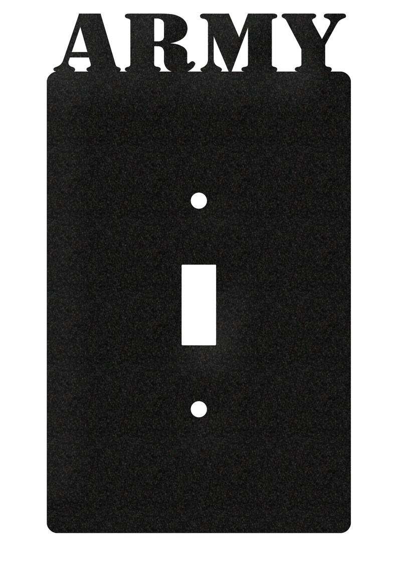 Armed Services US Army Military Light Switch Plate Cover | Etsy