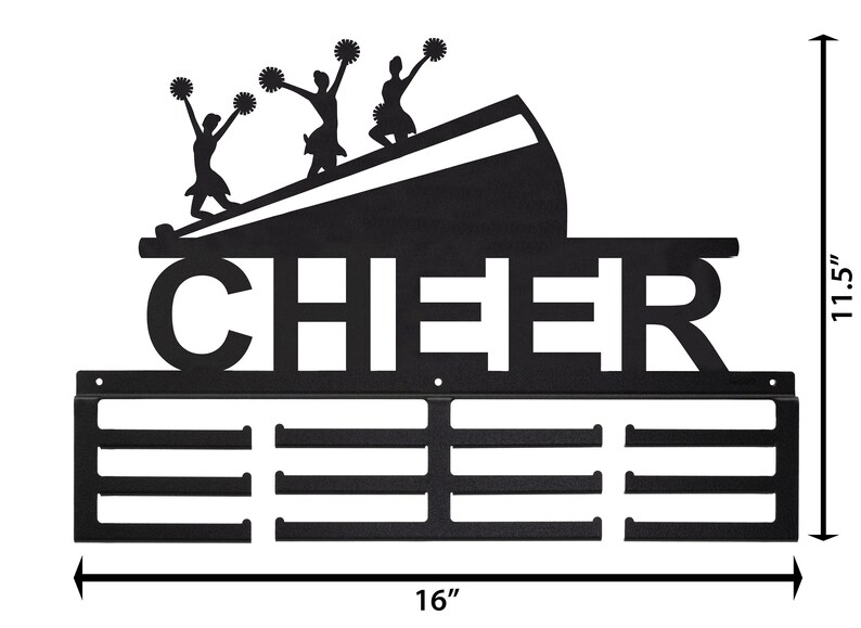 Cheer Steel Medal Ribbon Holder - Etsy