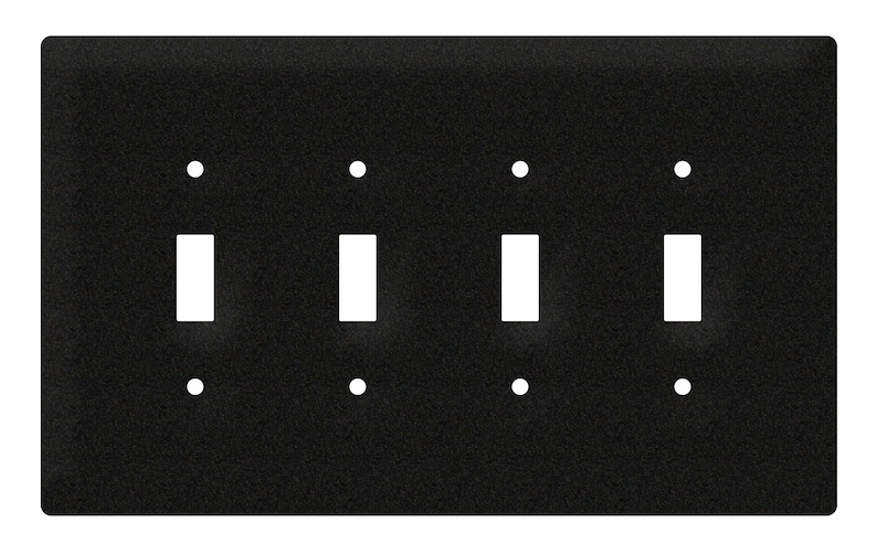 Light Switch Blank No Design Quad Plate Cover | Etsy