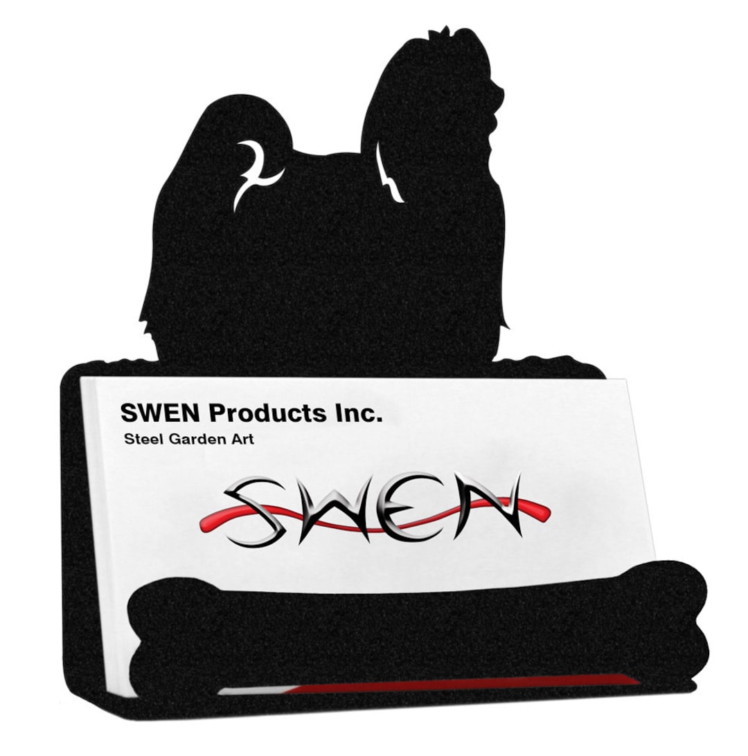 Maltese Dog Metal Business Card Holder - Etsy