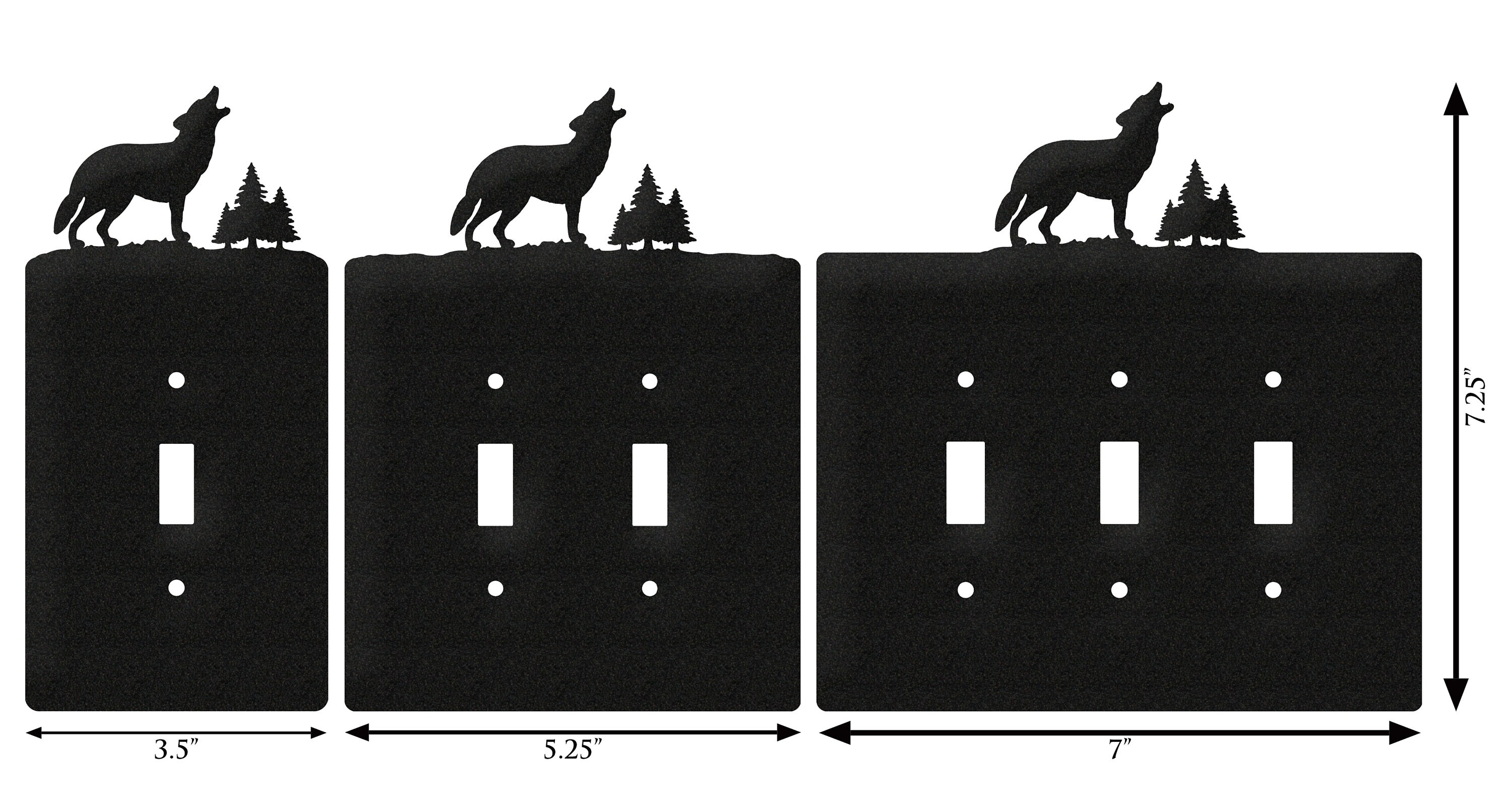 Wolf Wildlife Light Switch Plate Cover | Etsy