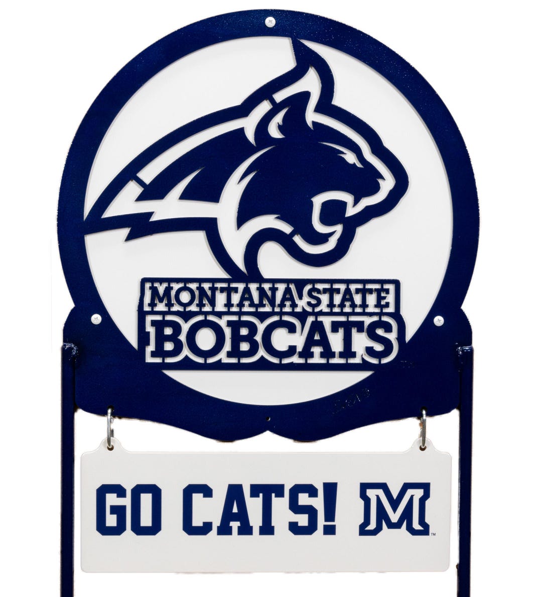 Montana State Bobcats Mascot Collegiate Logo Metal Yard Sign - Etsy