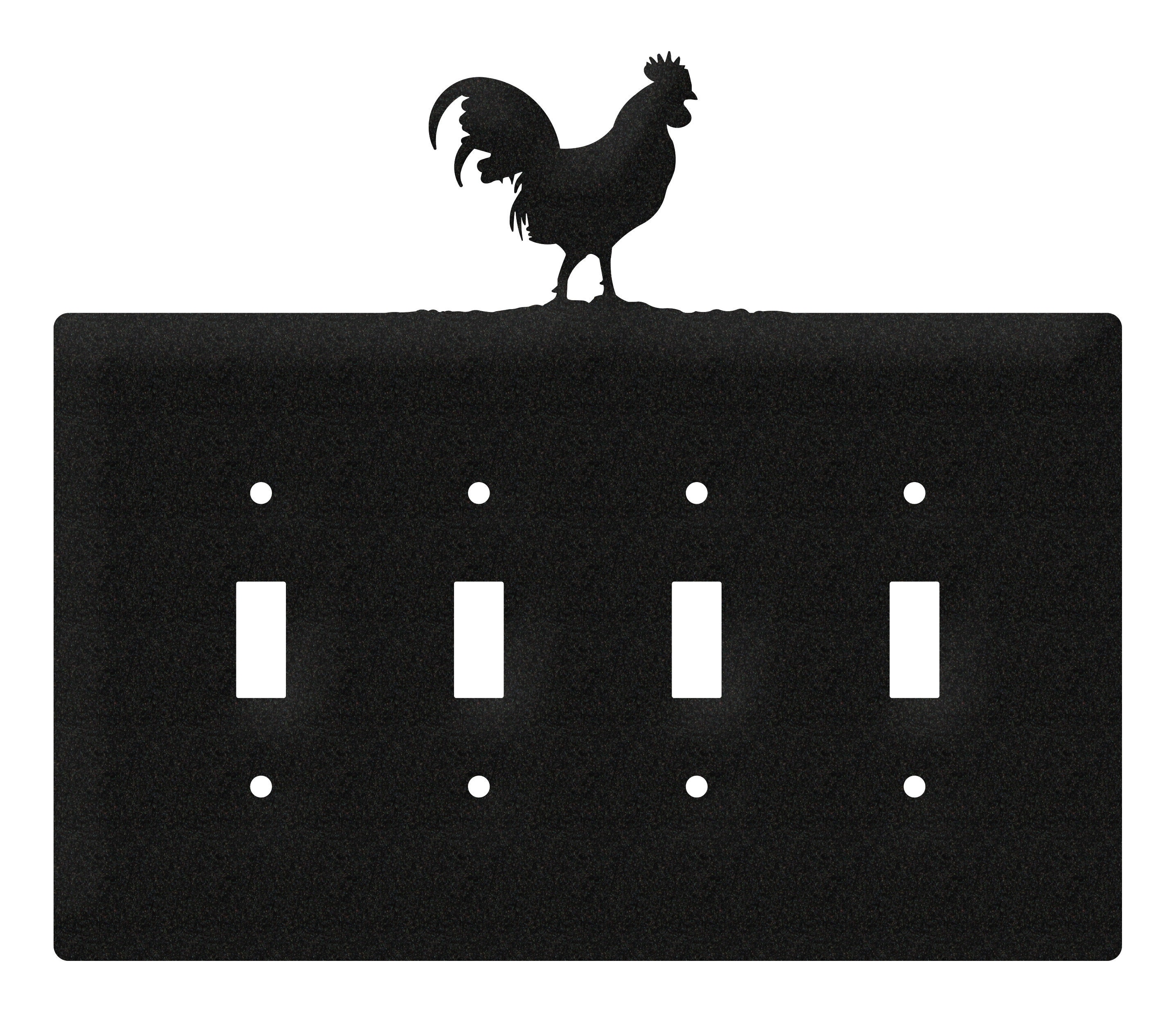 Rooster Bird Light Switch Triple Plate Cover - Etsy