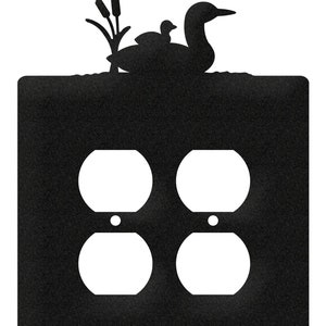 Loon Duck Bird Light Switch Double Plate Cover - Etsy