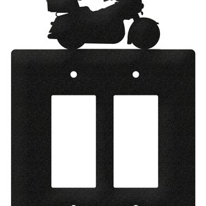 Motorcycle Full Dressed Light Switch Double Plate Cover - Etsy