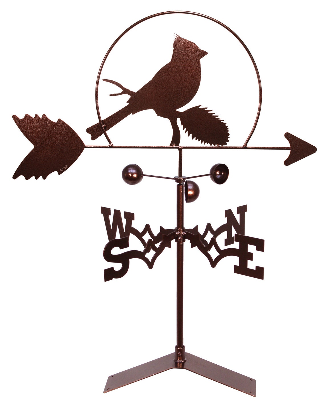 Hand Made Cardinal Red Bird Weathervane NEW - Etsy