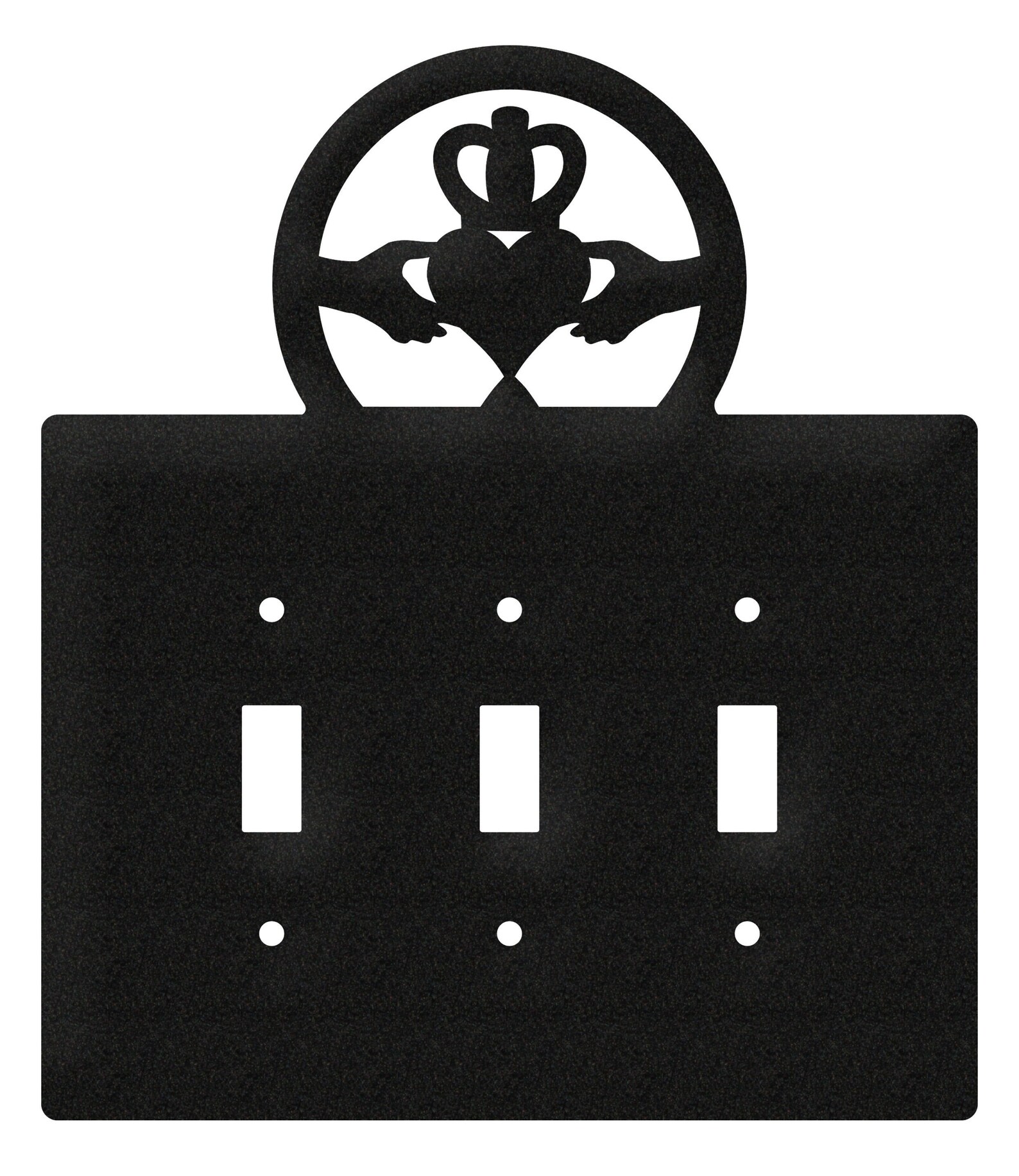 Claddagh Irish Celtic Light Switch Triple Plate Cover - Etsy