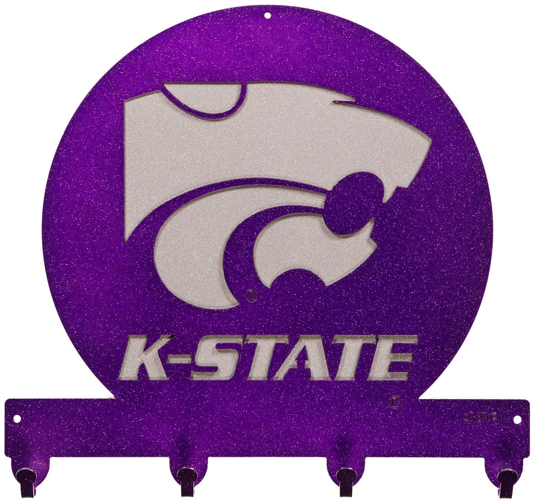 Kansas State Wildcats Metal Key Chain Holder Hanger - Etsy