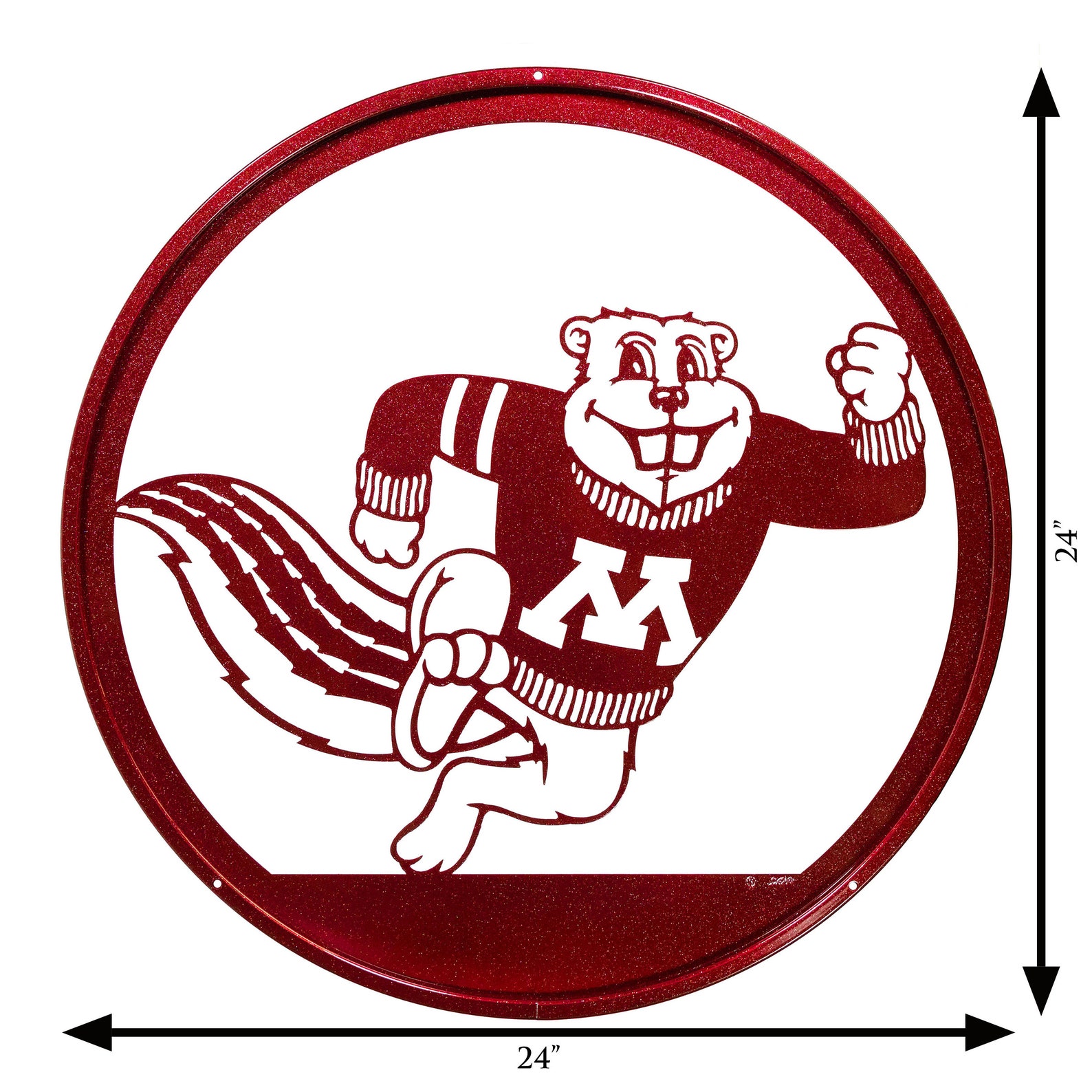 Hand Made Minnesota MN Golden Gophers Scenic Art Wall Design - Etsy