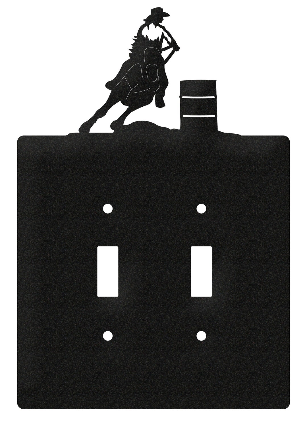 Barrel Racer Rider Horse PBR Light Switch Double Plate Cover - Etsy